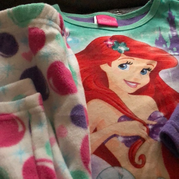 Disney | Pajamas | Pajamas Ariel Little Mermaid Toddler Girls Size 2t ...